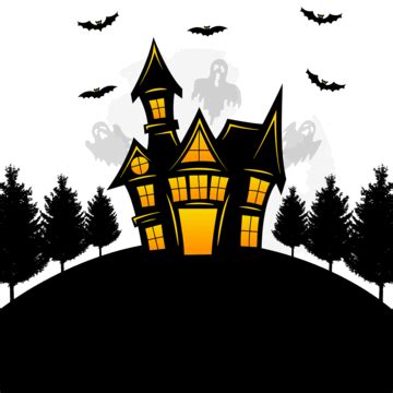 Halloween Tree Spooky House Halloween Tree House Tree House Spooky