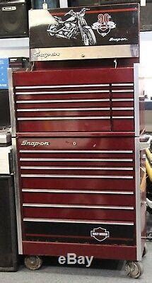 Snap On Harley Davidson 90th Anniversary Rolling Tool Box