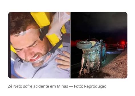 Z Neto Da Dupla Z Neto E Cristiano Sofre Acidente De Carro R Dio