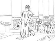 Parable Of The Wedding Feast Coloring Page Free Printable Coloring