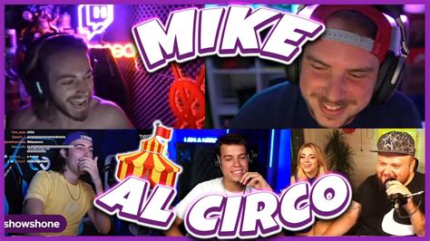 MikeShowSha OSPITE AL CIRCO W Il Masseo YouTube