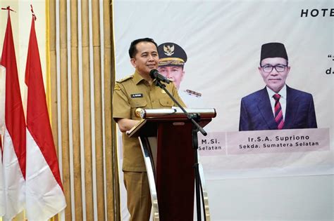 Buka Rakor Pppa Provinsi Sumsel Pj Gubernur Agus Fatoni Sebut