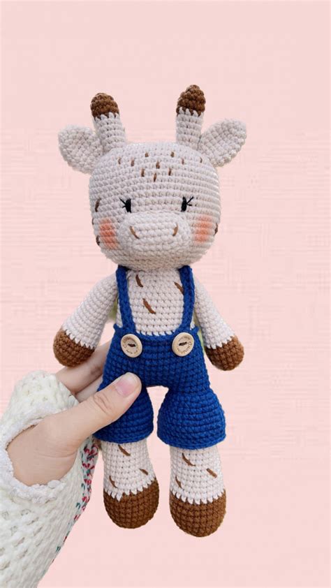 4 mẫu móc thú bông bằng len