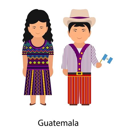 Trajes Tipicos De Guatemala Dibujos Image To U