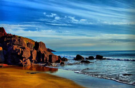 Free Images Beach Landscape Sea Coast Sand Rock Ocean Horizon