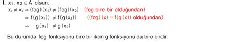 Fonksiyonlar İki Fonksiyonun Bileşkesi ve Bir Fonksiyonun Tersi