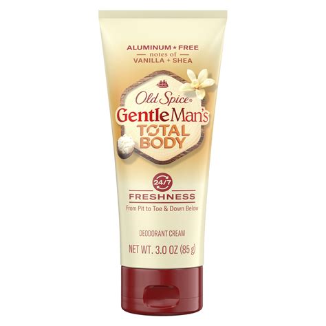 Old Spice GentleMan S Blend Total Body Deodorant Vanilla Shea