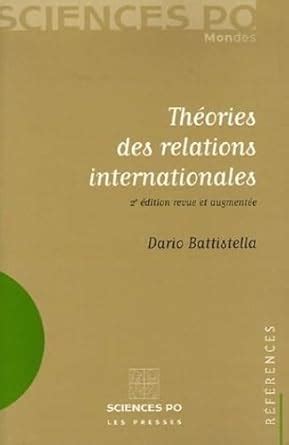 Amazon THEORIES DES RELATIONS INTERNATIONALES REFERENCES
