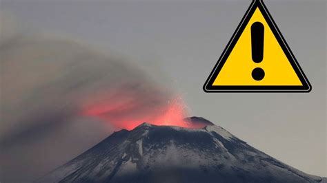Popocatépetl alerta regresa a Amarillo Fase 2 La Silla Rota