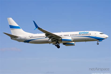 Enter Air Boeing 737 8Q8 SP ESG Photo 507372 NetAirspace