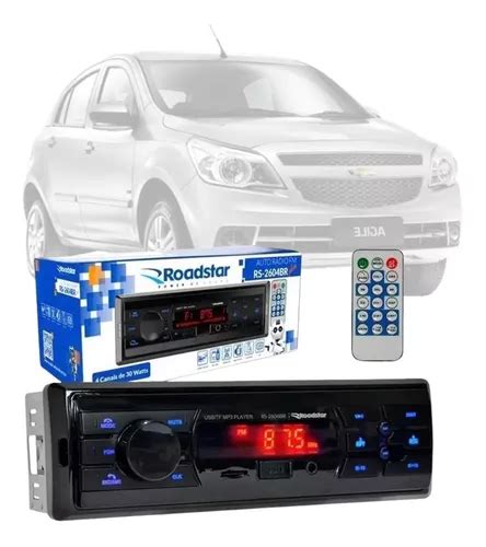 Aparelho Radio Mp Fm Usb Bluetooth Roadstar Gm Agile Frete Gr Tis