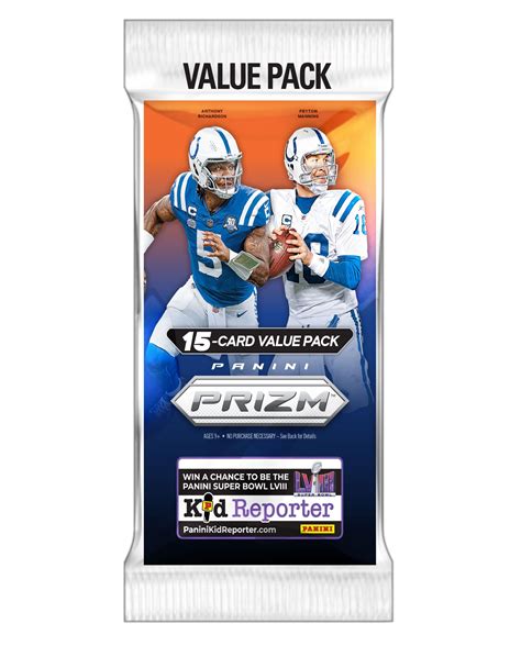 Panini Prizm Nfl Football Trading Cards Exclusive Fat Pack