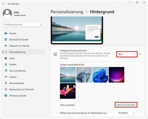 Windows 11 Hintergrundbild ändern so geht s