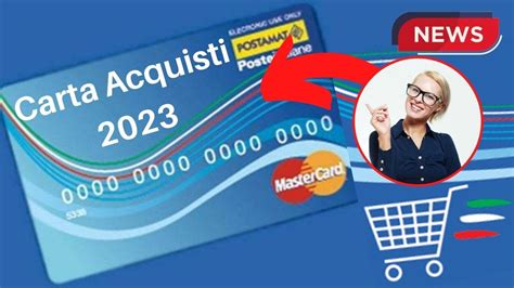 Tutti Dovrebbero Conoscere E Richiedere La Carta Acquisti Come Averla
