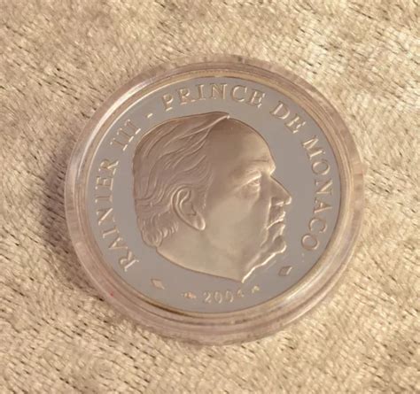 5 EURO MONACO 2004 Rainier Iii Pp Proof Aus Kms Selten