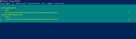 handling multiple auto incrementing progress bars in powershell david s homelab