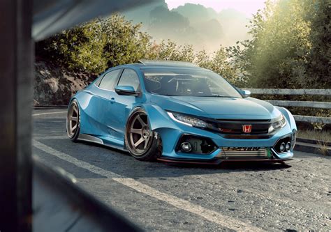 Honda Civic Hatchback Wide Body Kit