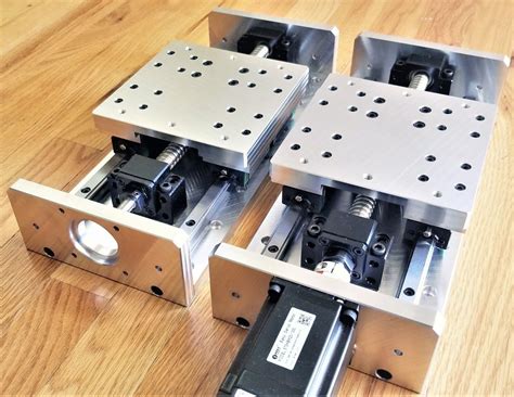 DIY CNC X Y Z Axis Linear Stage Slide Kit 6 5 Travel For Mill Router