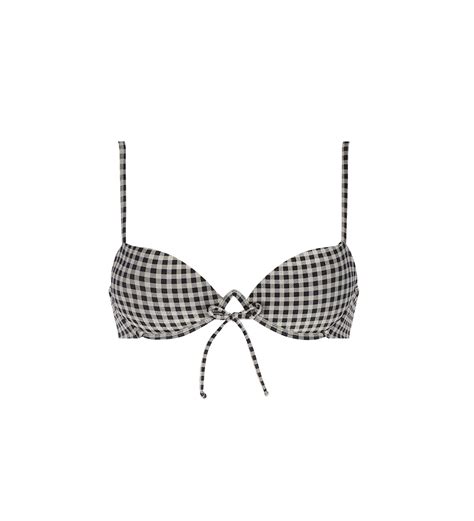 Anahi Vichy Bikini Top Swimwear Capittana