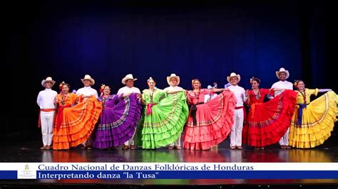 Cuadro Nacional de Danza Folclórica de Honduras Danza La Tusa YouTube