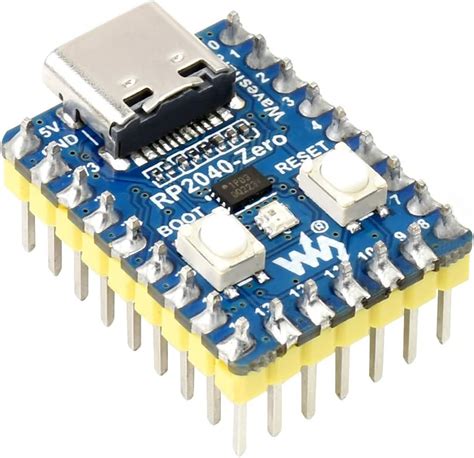 Amazon Waveshare Rp Zero Mini Board Con Cabezal Pre Soldado
