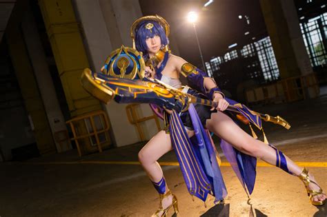 原神キャンディスが迫力満点私は大切なものを守り抜きたいシンガポール美女レイヤーが魅せるコスプレ写真12枚 アニメアニメ