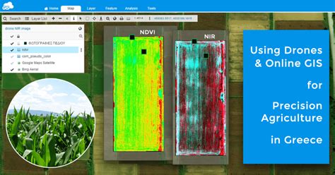 Using Drones And Online Gis For Precision Agriculture