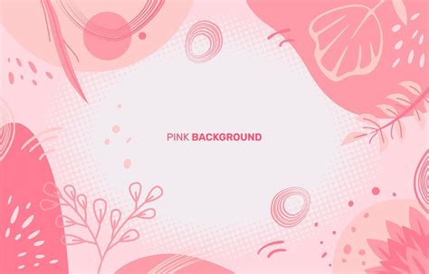Aesthetic Pink Background 4245905 Vector Art At Vecteezy
