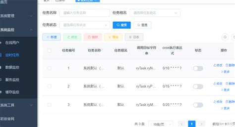 ruoyi vue 的功能介绍 ruoyi vue定时任务单独抽取出来 csdn博客