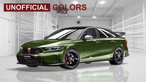 Honda Accord Type R Has Cool Next Gen Supercharged Mid Size Sedan