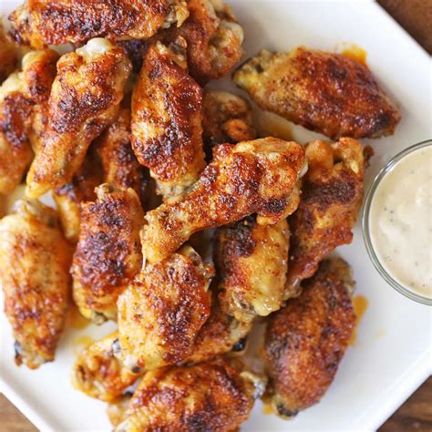 Baked Chicken Wings Are Easy To Make And They Come Out Crispy And Delicious Simply Ba