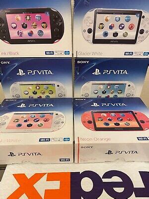 Sony Ps Vita Pch Console Charger W Box Playstation Psv Slim Used