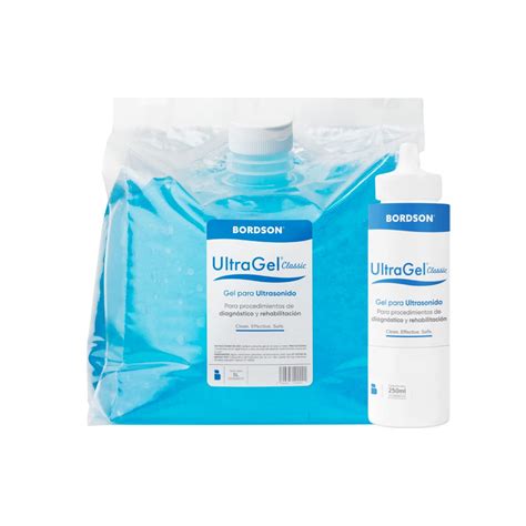 Bordson UltraGel Classic Gel Conductor Para Ultrasonido Azul 5