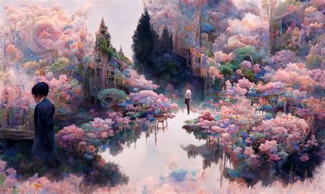 主催者のかねりんさん社会課題の解決をNFTアートの展示会 和歌を元にAIが描いた色鮮やかな作品も 東海テレビNEWS