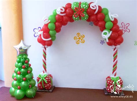 DECORACION CON GLOBOS NAVIDAD VALENCIA ELeyCe Eventos Valencia