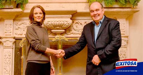 Rafael López Aliaga se reunió con embajadora de EEUU en Perú