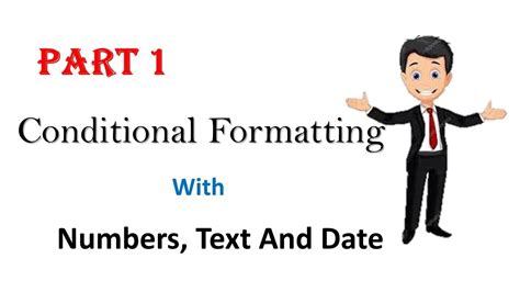 ms excel conditional formatting part 1 youtube