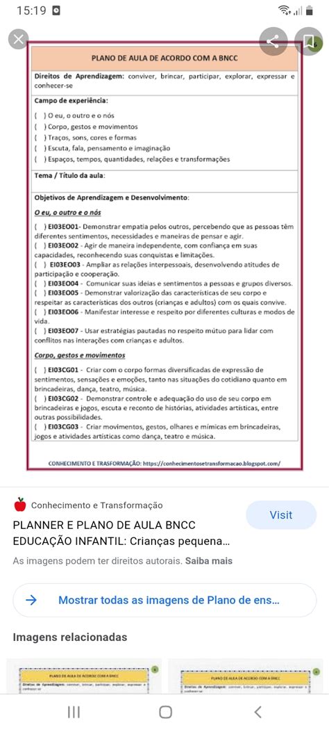 Aprender Sobre 86 Imagem Modelo Plano De Aula Bncc Br Thptnganamst