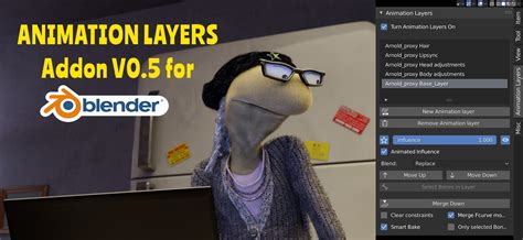 Animation Layers Addon V0 5 BlenderNation