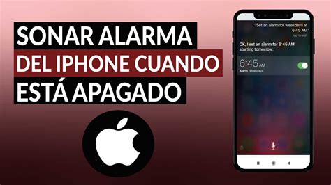 Cómo hacer que suene la alarma del IPHONE cuando está apagado YouTube