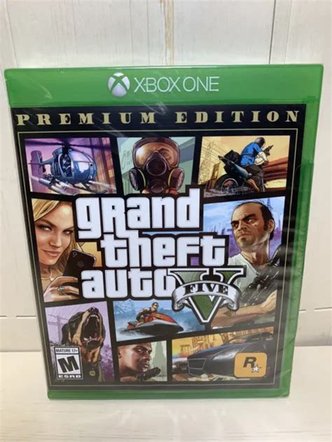 Grand Theft Auto V Premium Online Edition Microsoft Xbox One New