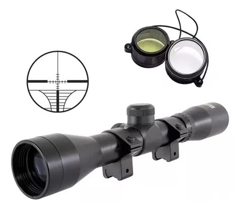 Luneta Mira Espingarda Carabina Sniper Rossi Poly 4x32 11mm