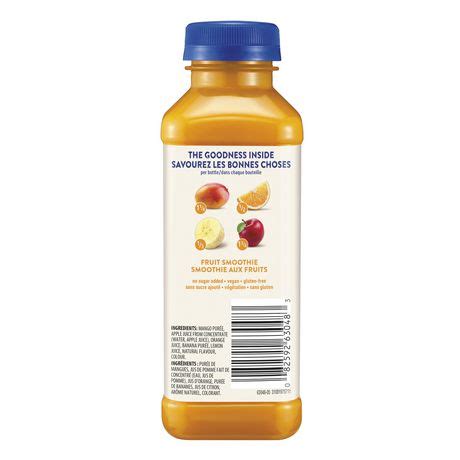 Naked Mighty Mango Smoothie Ml Bottle Walmart Canada