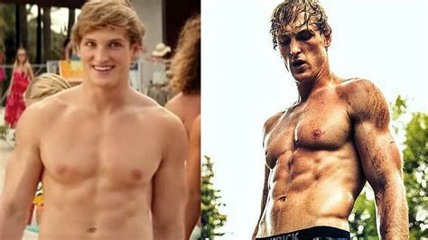 Logan Paul Insane Body Transformation Training Clips Youtube