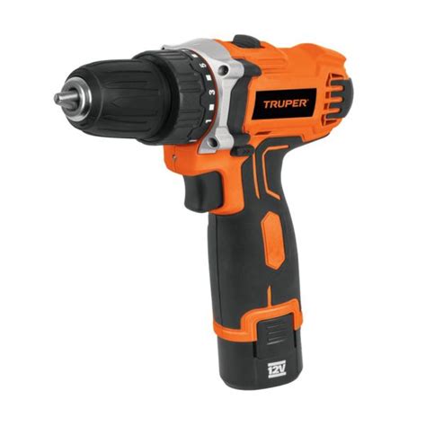 Taladro compacto inalámbrico profesional TRUPER 12V 3 8 Mod TALI 12AC