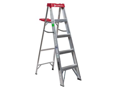 Grupo Ferretero CHC Escalera Tipo Tijera De Aluminio Base Polipropileno