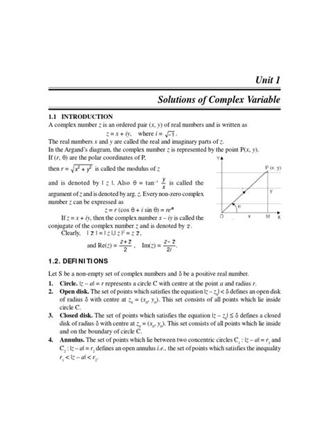 solutions of complex variable pdf complex number function mathematics