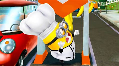 Baker Minion In Lvl 522 Slide Under 90 Obstacles Minion Rush PC