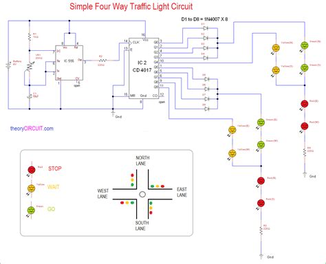 Block Diagram Of Traffic Light Controller Using Arduino Ardu