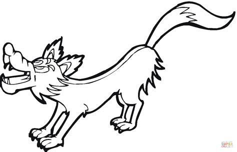 Disegno Di Lupo Stilizzato Da Colorare Disegni Da Colorare E Stampare